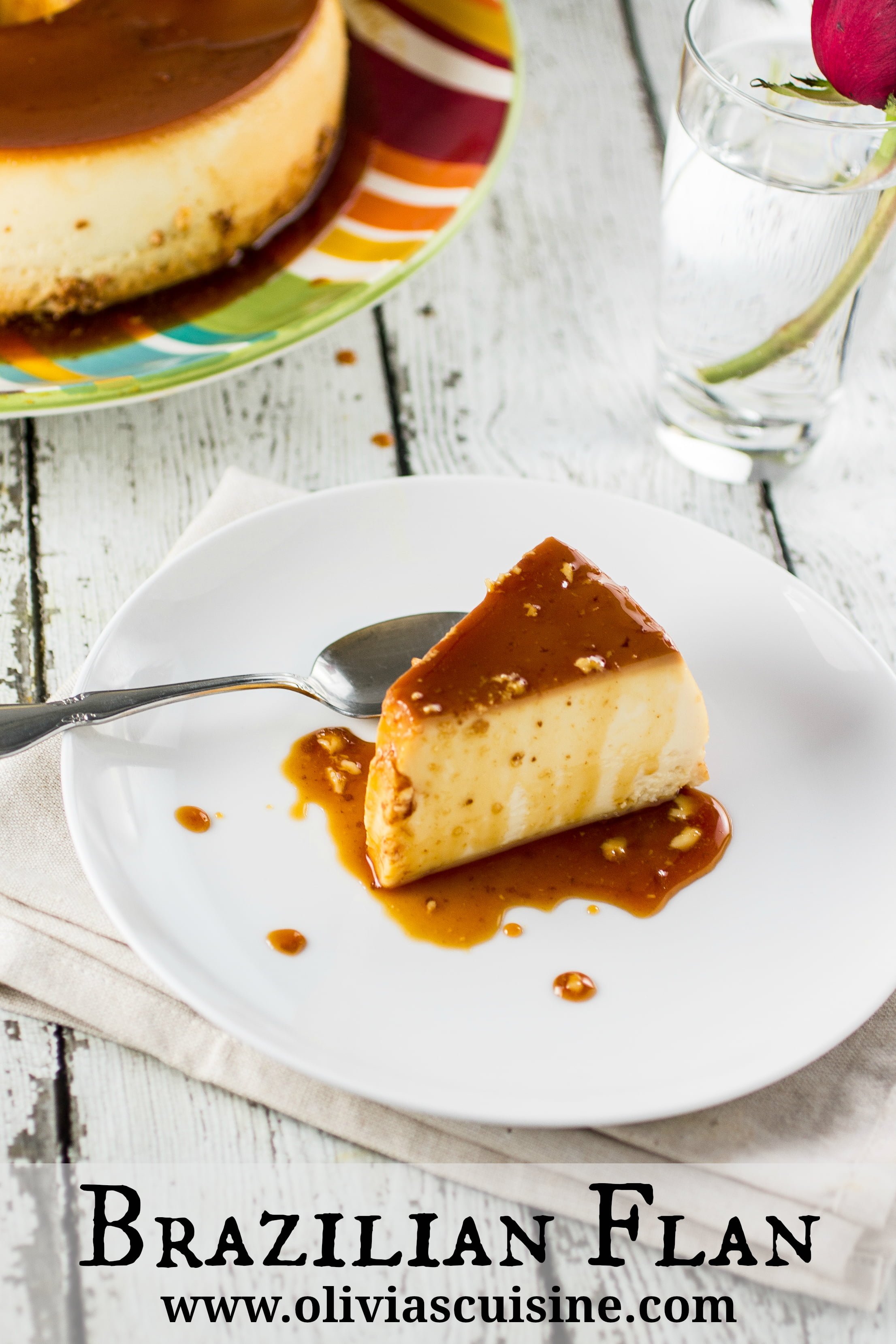 Brazilian Flan - Olivia's Cuisine