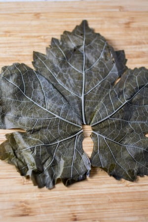 Meat & Rice Stuffed Grape Leaves - Olivia's Cuisine