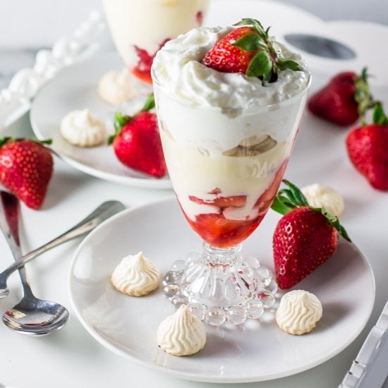Strawberry Meringue Dessert - Olivia's Cuisine