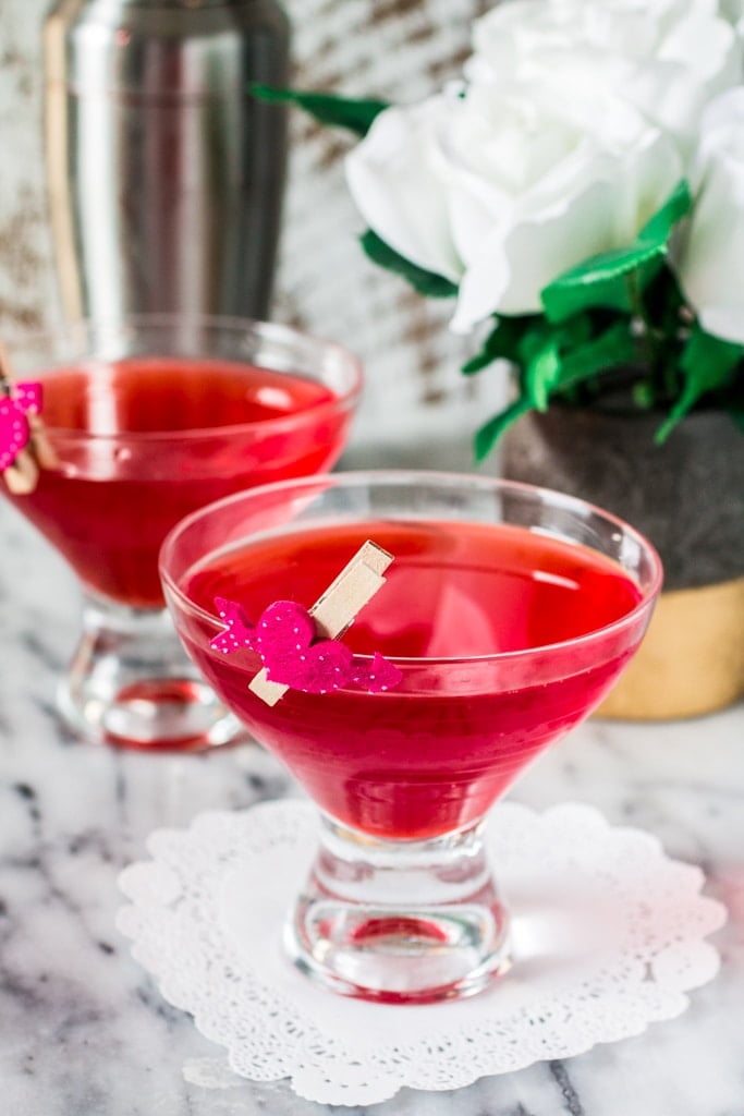 Pink Kiss Cocktail - Olivia's Cuisine