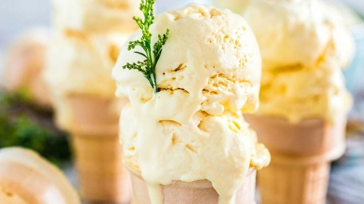 Passion fruit ice cream store