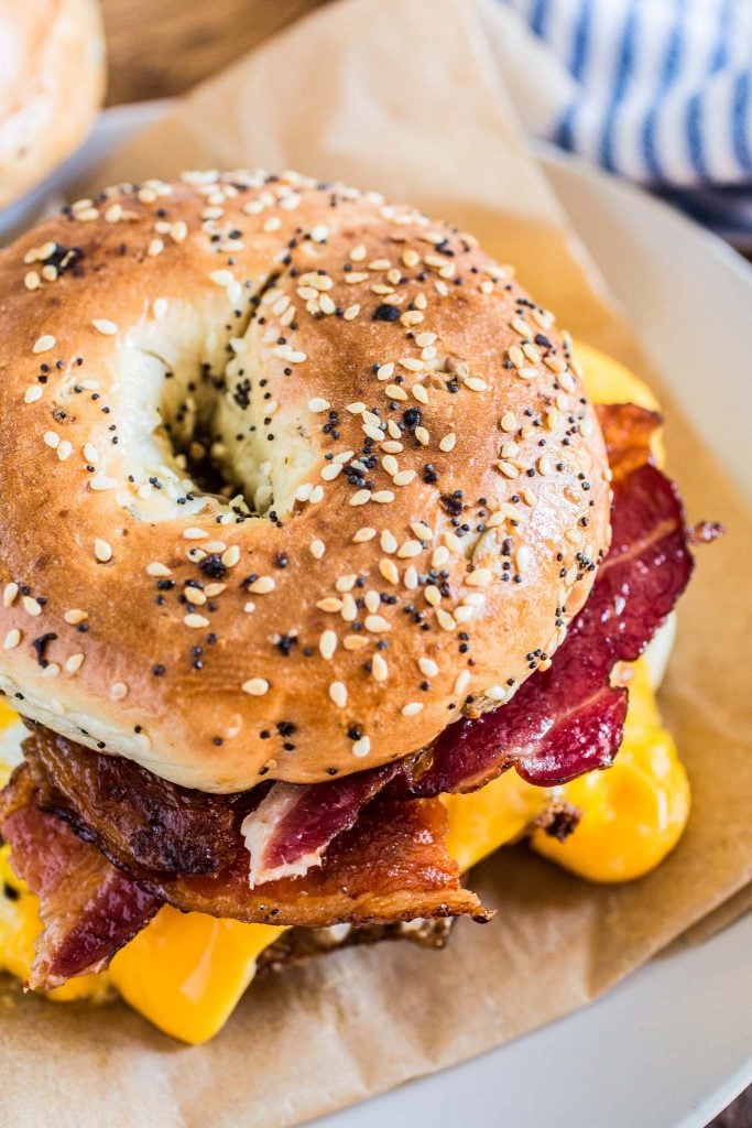 New York Style Bacon Egg And Cheese Olivias Cuisine