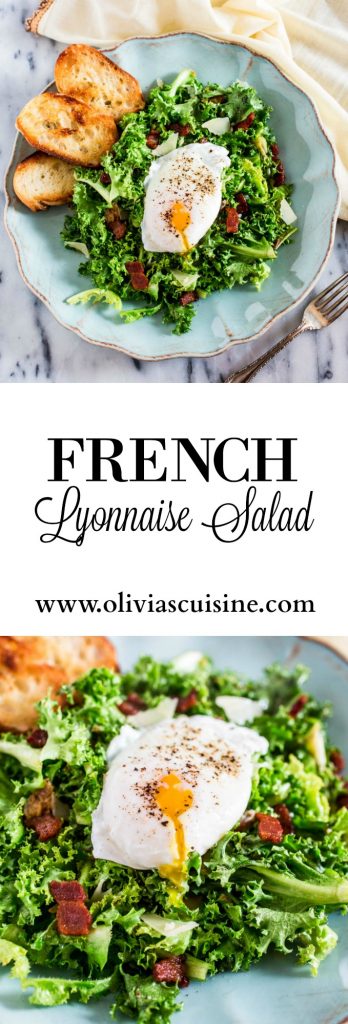 Lyonnaise Salad - Olivia's Cuisine