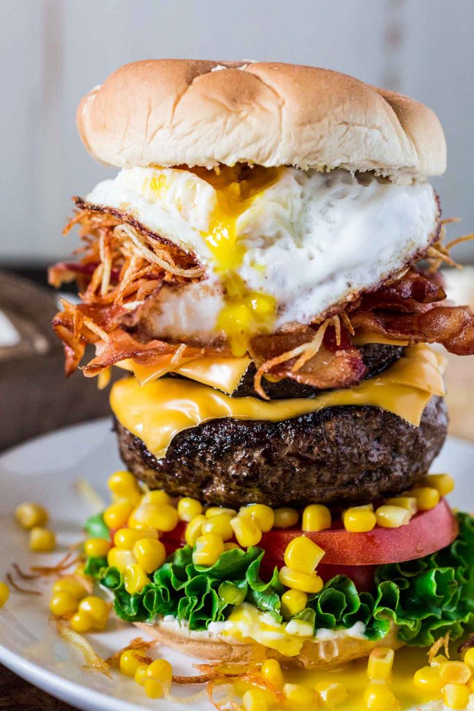 Brazilian Epic Burger with Egg - Olivia's Cuisine