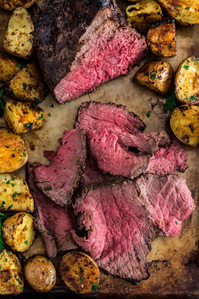 Balsamic Mustard Roast Beef - Olivia's Cuisine