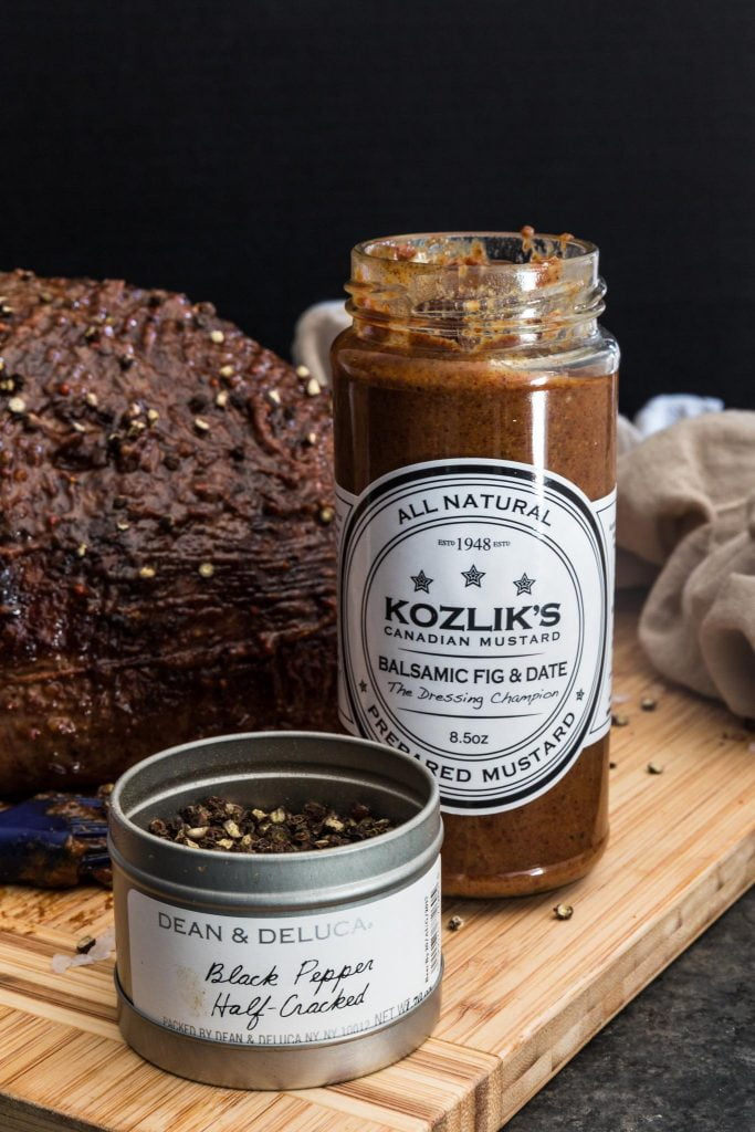 Balsamic Mustard Roast Beef - Olivia's Cuisine