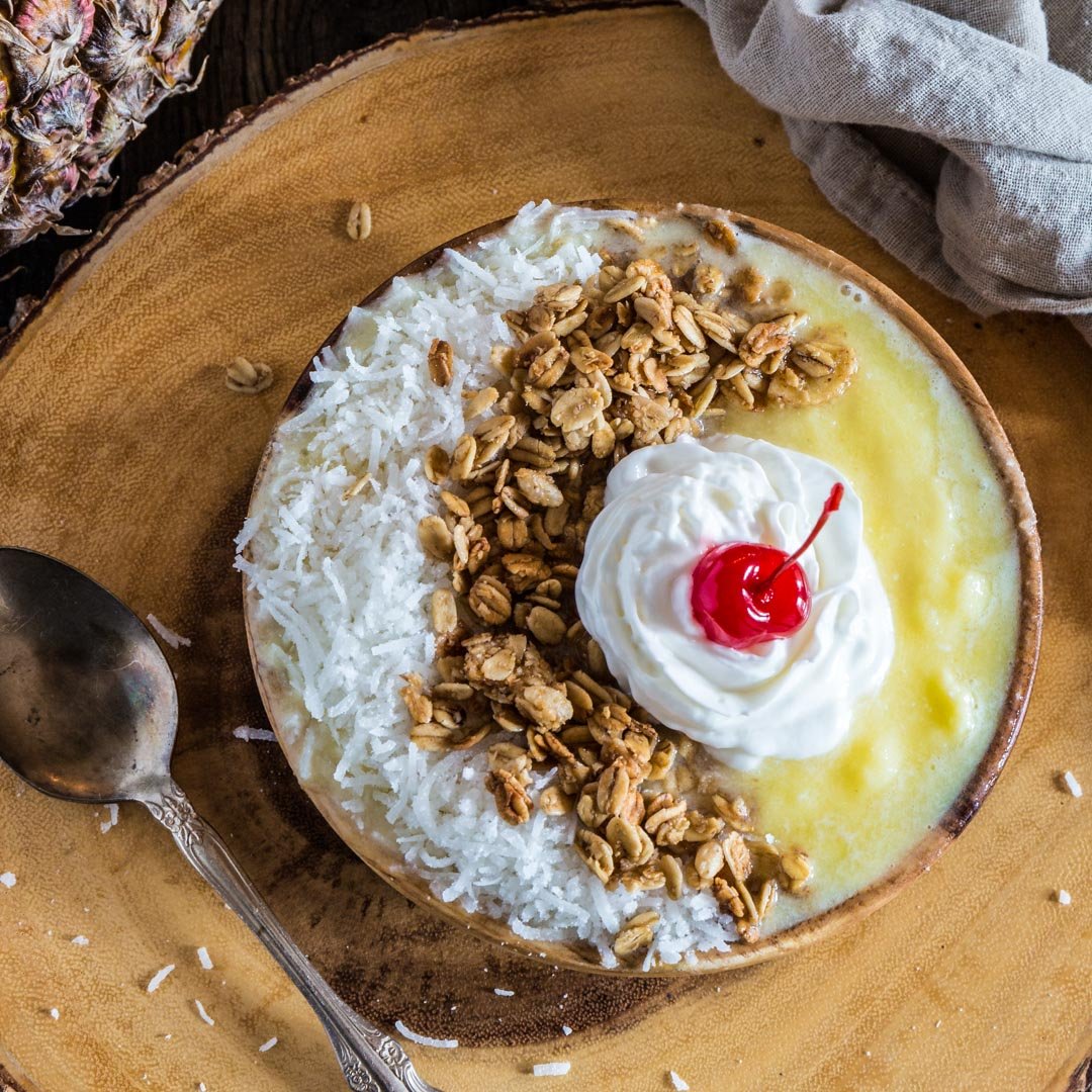 Pina Colada Smoothie Bowl - Olivia's Cuisine