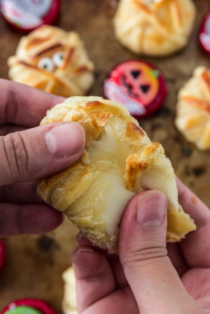 Baked Cheese Mummies - Olivia's Cuisine