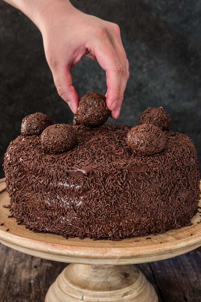 Brigadeiro Cake - Olivia's Cuisine