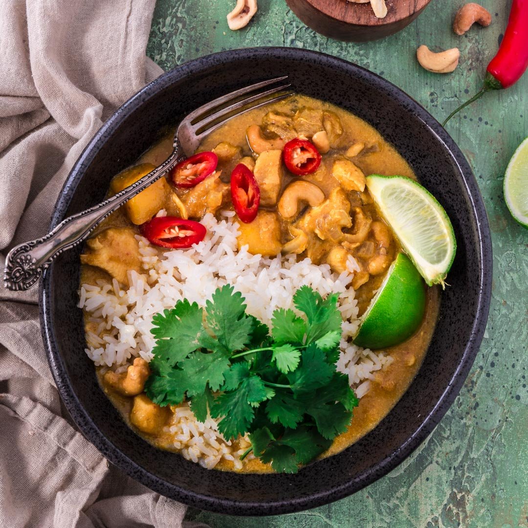 Slow Cooker Chicken Mango Curry - Olivia's Cuisine