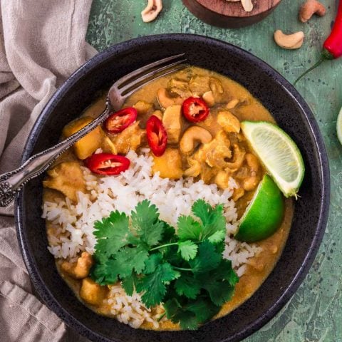 Slow Cooker Chicken Mango Curry - Olivia's Cuisine