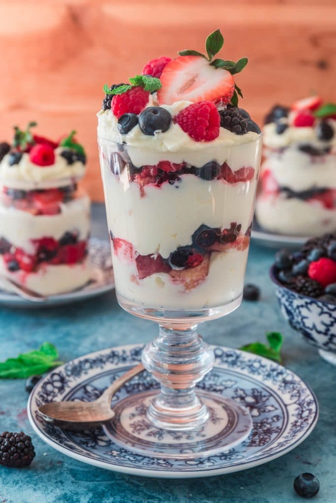 Berry Tiramisu (Tiramisù ai Frutti di Bosco) - Olivia's Cuisine