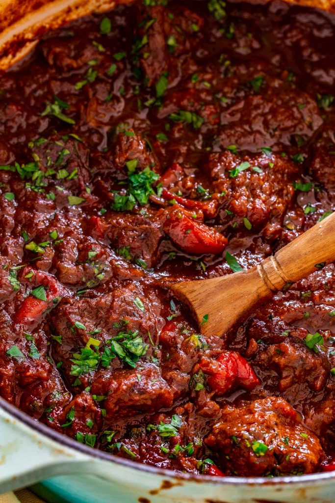 Pörkölt - Hungarian Beef and Onion Stew - Olivia's Cuisine