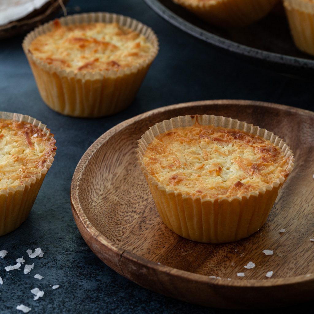 Queijadinha (Brazilian Coconut Tarts) - Olivia's Cuisine