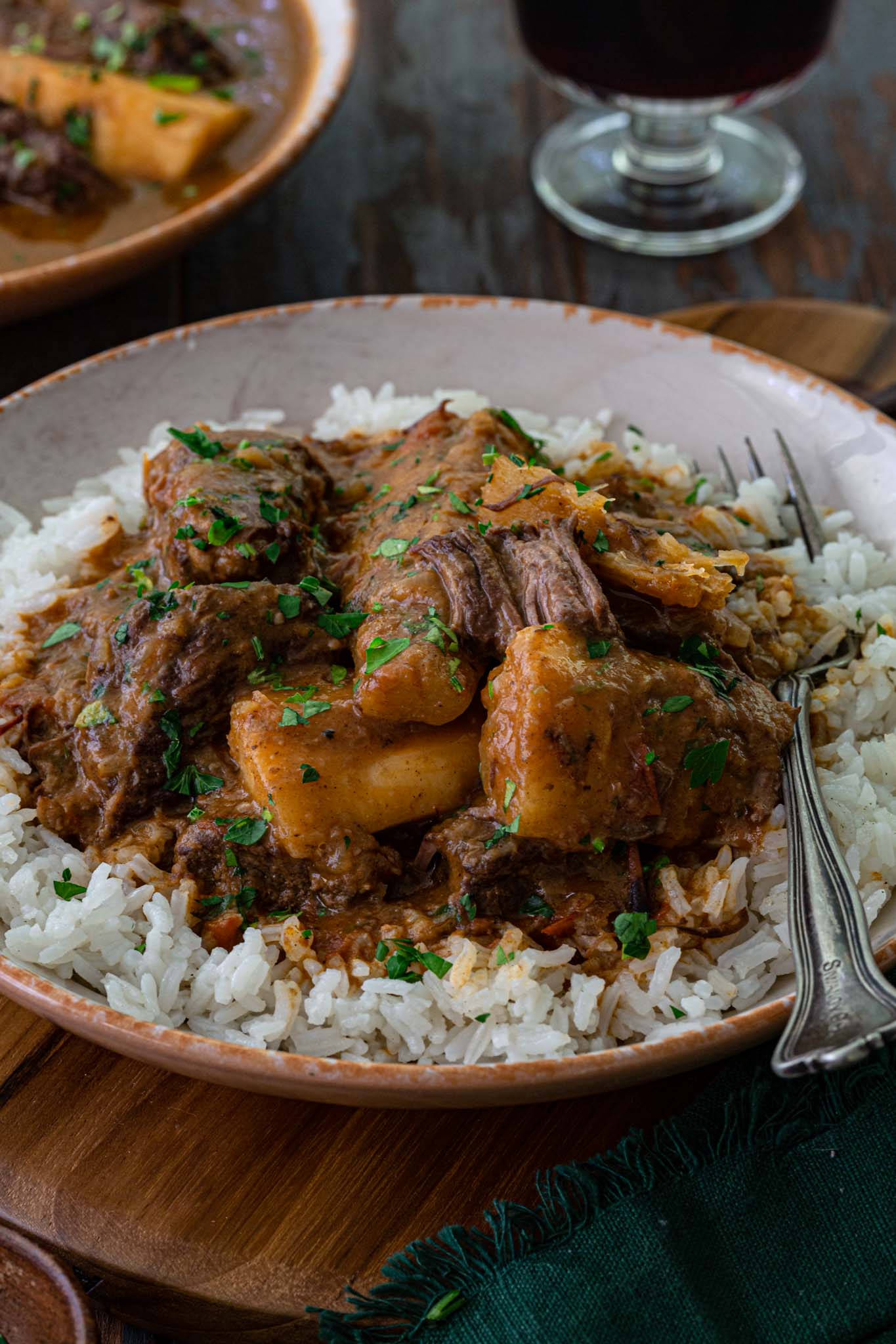 Short Rib Stew with Yuca (Vaca Atolada) - Olivia's Cuisine