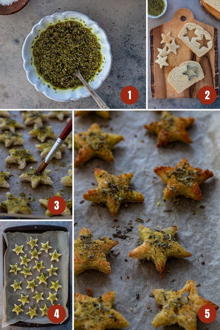 Homemade Star Bread Chips Recipe - Olivia's Cuisine