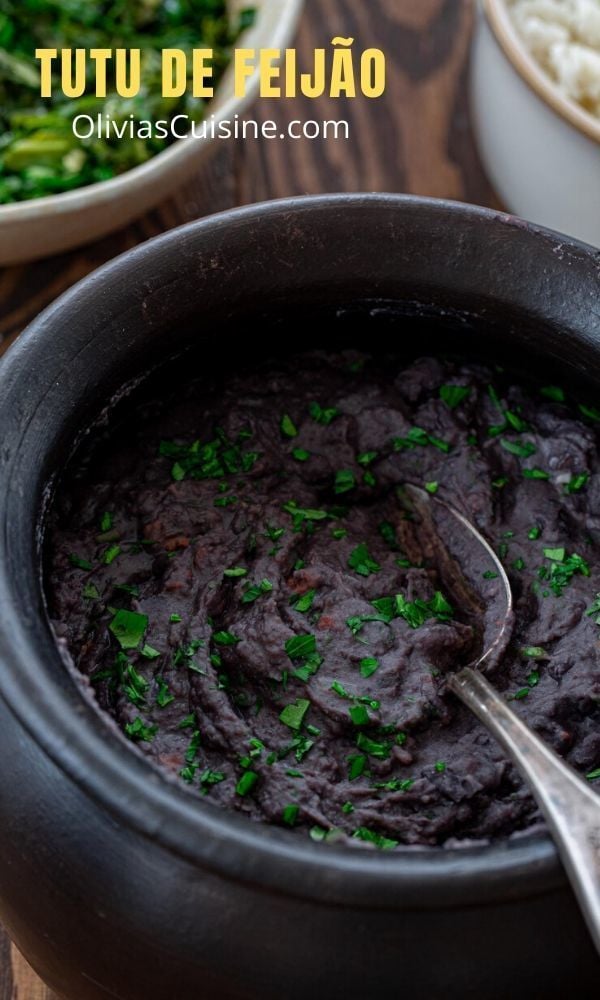 Tutu de Feijão (Brazilian Refried Beans) - Olivia's Cuisine