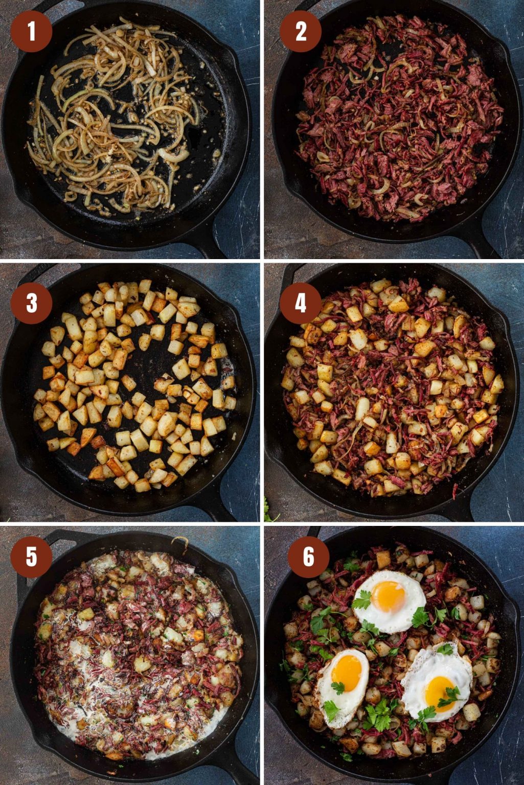 Corned Beef Hash Recipe (Great with leftovers!) - Olivia's Cuisine