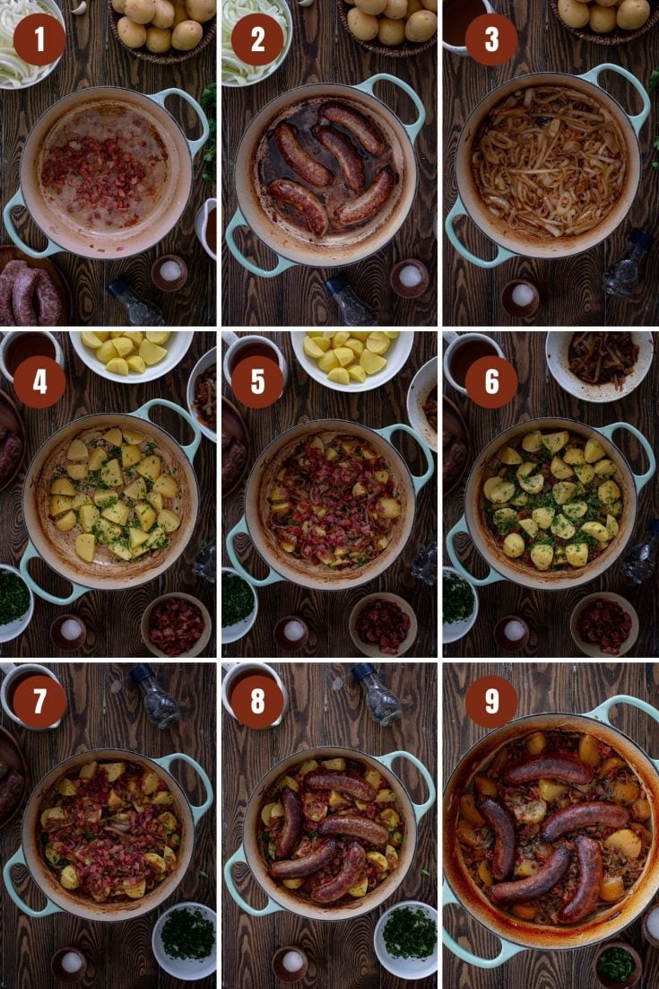 Dublin Coddle Recipe (Irish Sausage and Potato Stew) - Olivia's Cuisine