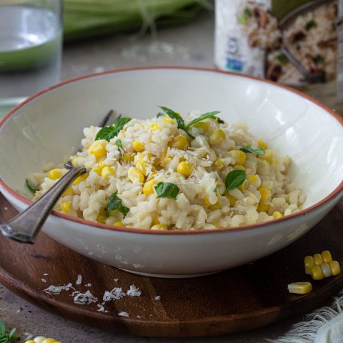 Sweet Corn Risotto Recipe (So creamy!) - Olivia's Cuisine