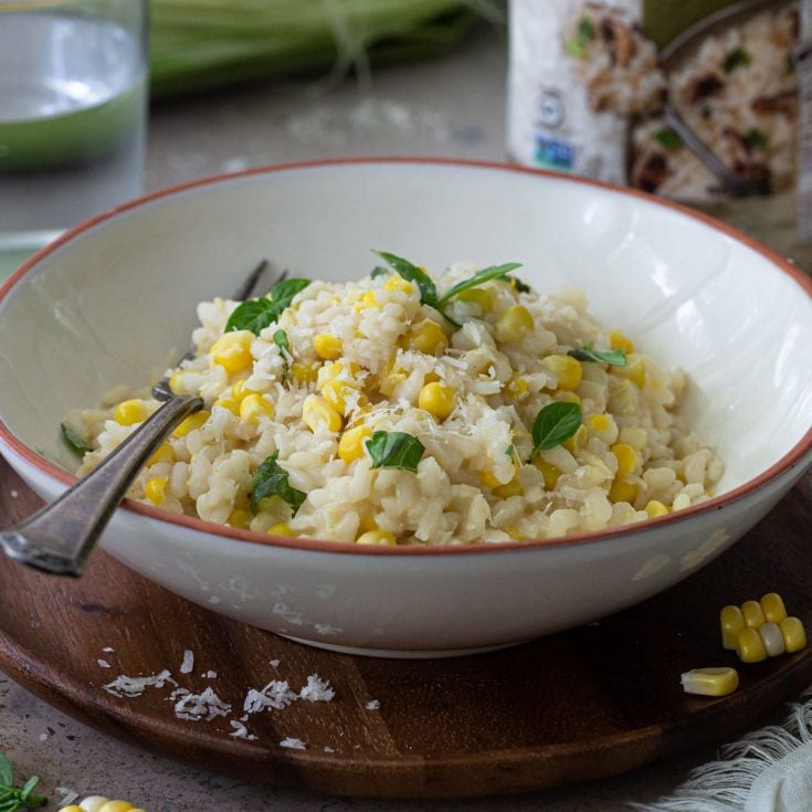 Sweet Corn Risotto Recipe (So creamy!) - Olivia's Cuisine