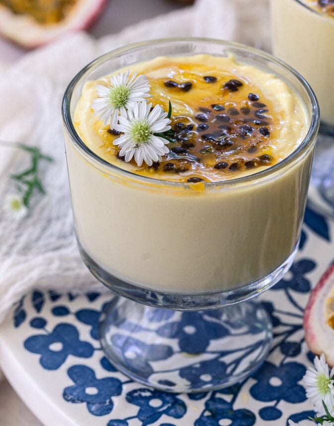 Brazilian Passion Fruit Mousse Recipe - Olivia's Cuisine