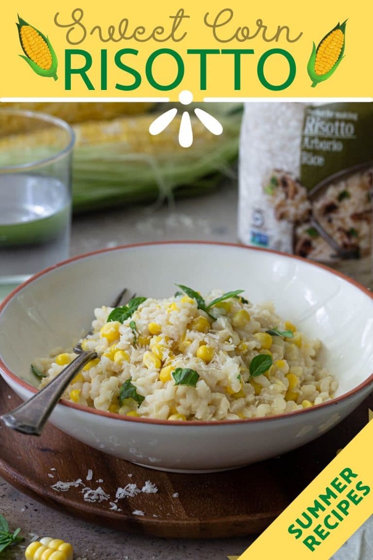 Sweet Corn Risotto Recipe (So creamy!) - Olivia's Cuisine