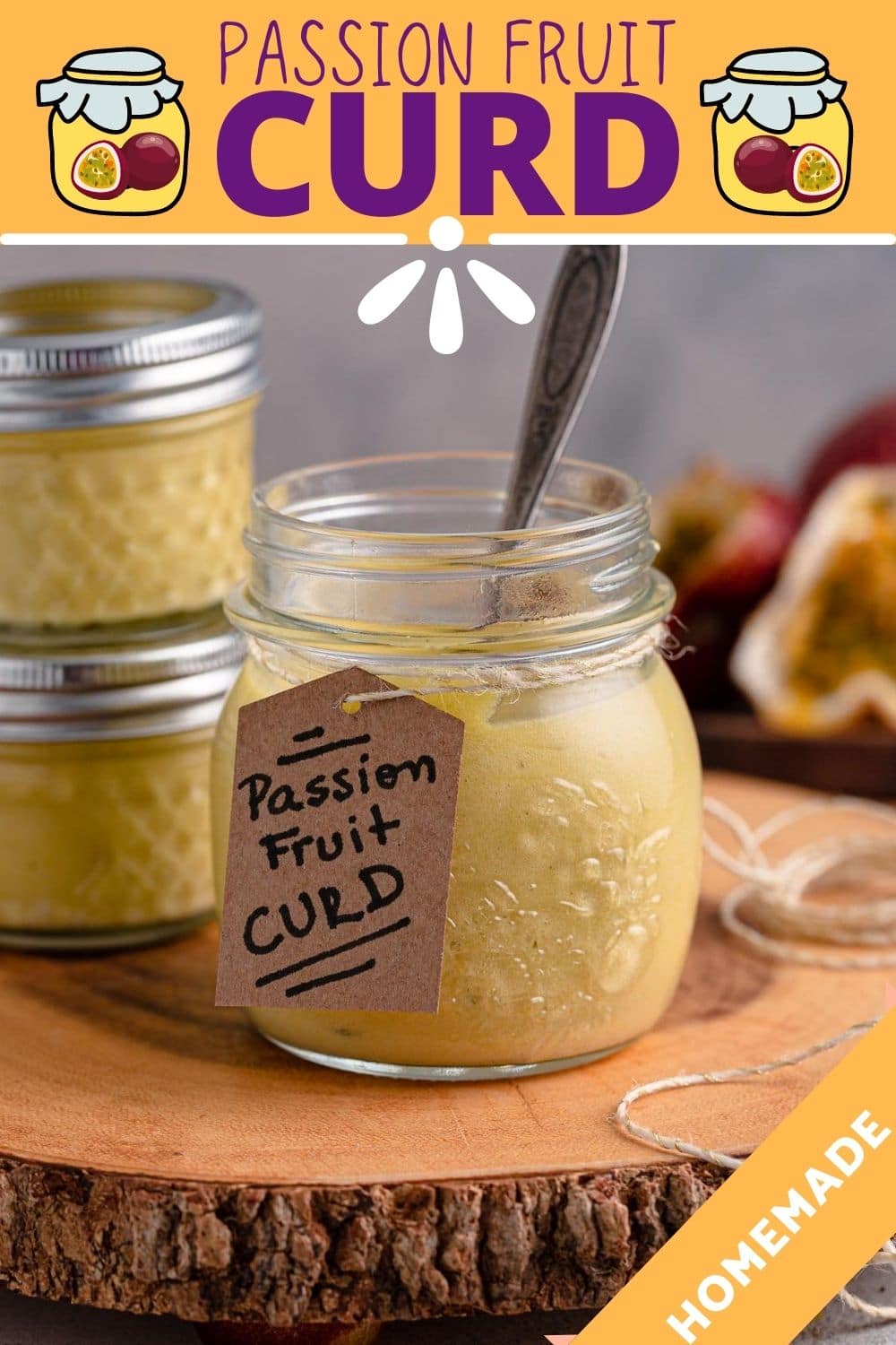Homemade Passion Fruit Curd Recipe - Olivia's Cuisine