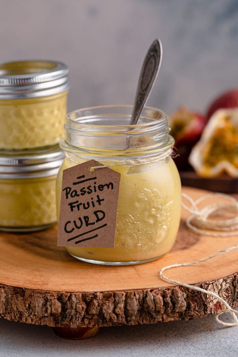 Homemade Passion Fruit Curd Recipe - Olivia's Cuisine