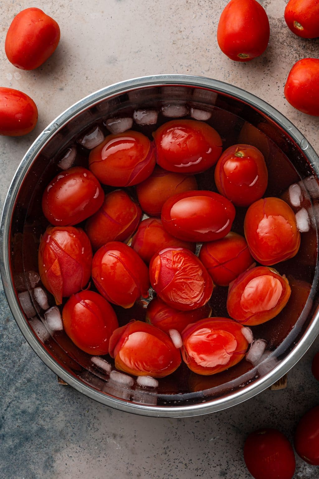 How to peel tomatoes (Blanching Method) - Olivia's Cuisine