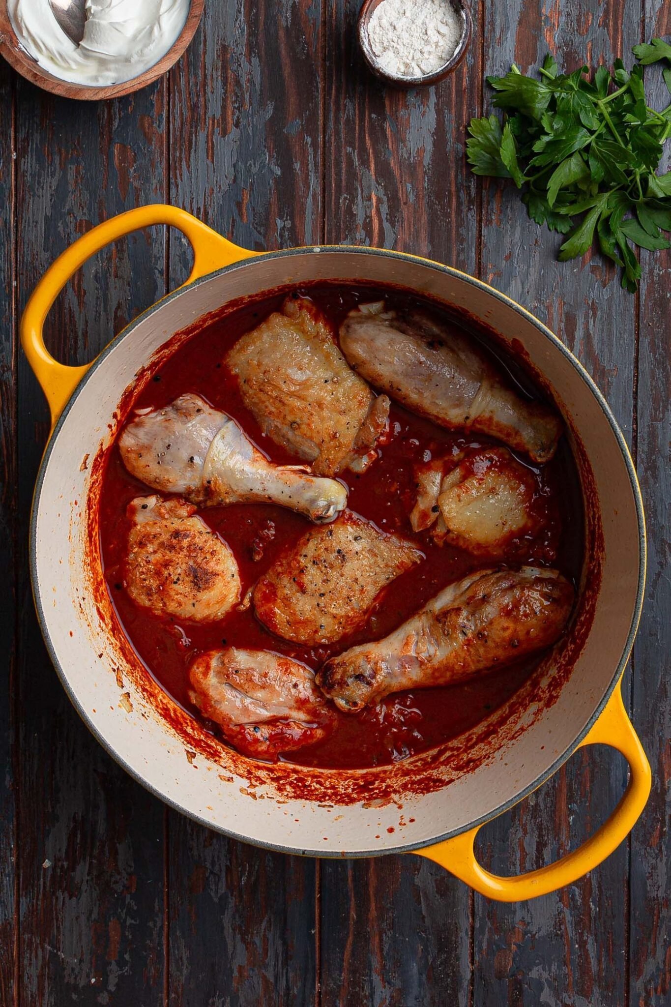 Chicken Paprikash Recipe (Paprika Chicken) - Olivia's Cuisine