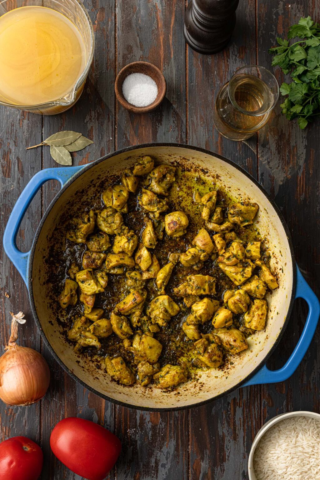 Galinhada (Brazilian Chicken and Rice) - Olivia's Cuisine