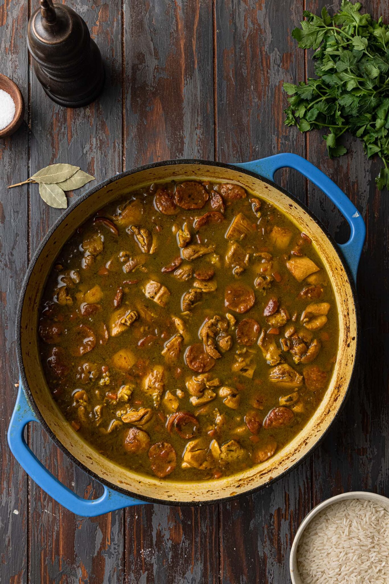 Galinhada (Brazilian Chicken and Rice) - Olivia's Cuisine