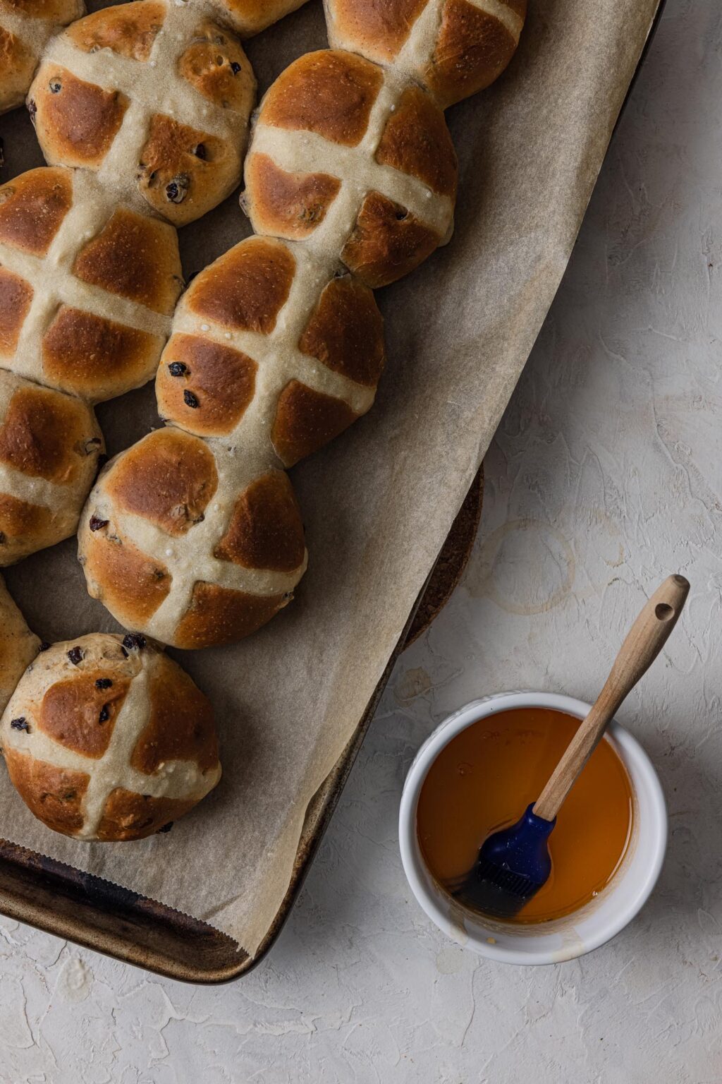 Hot Cross Buns Recipe (So fluffy!) - Olivia's Cuisine
