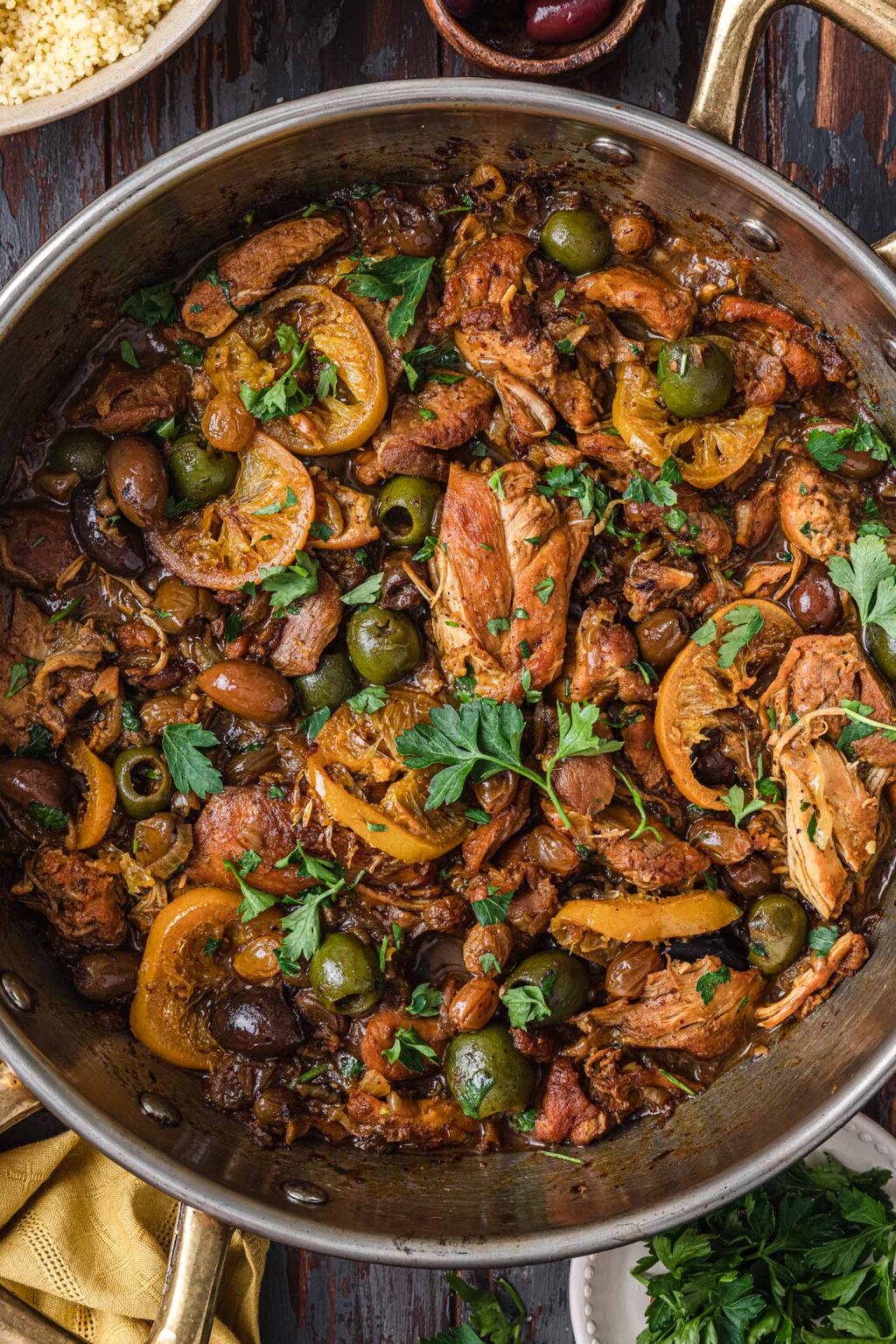 Chicken Tagine Recipe with Olives and Lemons - Olivia's Cuisine