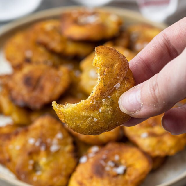How to Make Tostones (Only 3 ingredients!) - Olivia's Cuisine