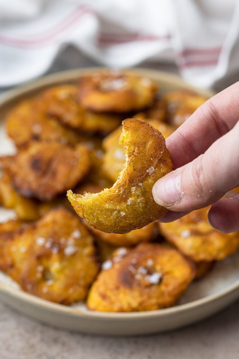 How to Make Tostones (Only 3 ingredients!) - Olivia's Cuisine