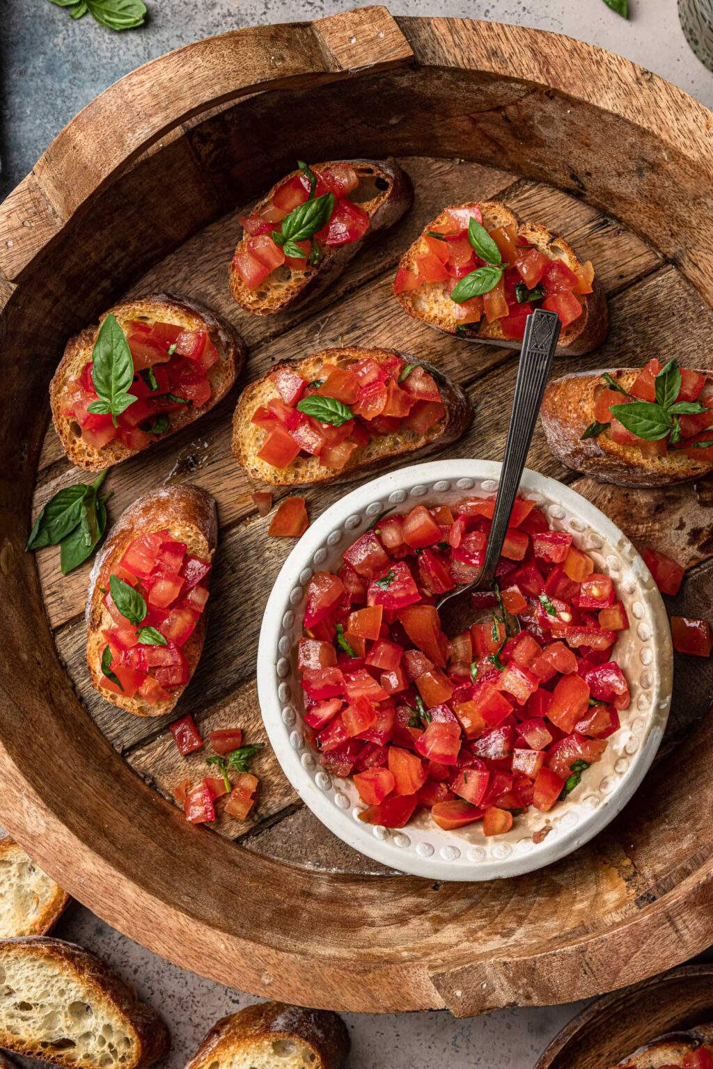 How to Make Tomato Bruschetta (Classic Italian Recipe) - Olivia's Cuisine