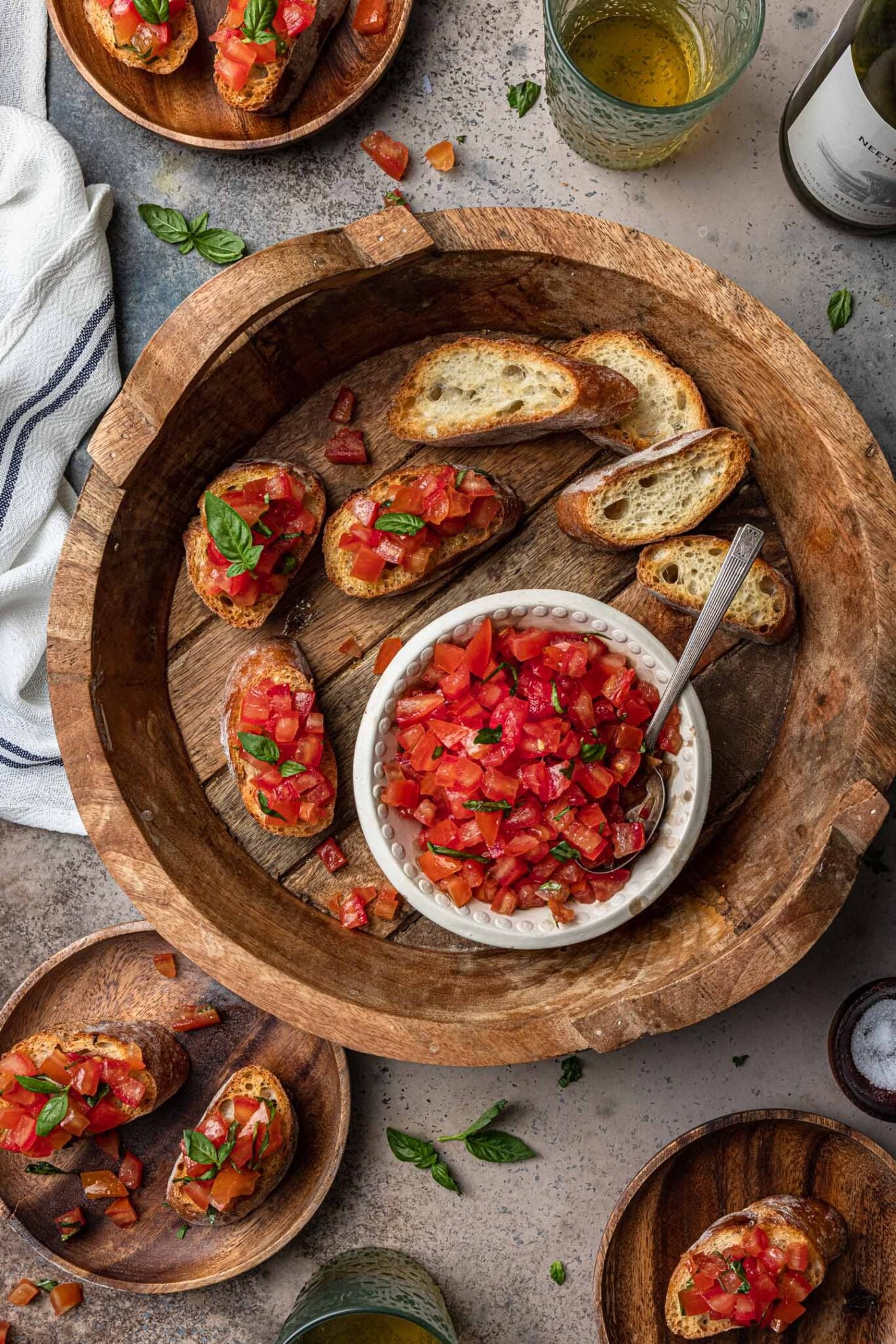 How to Make Tomato Bruschetta (Classic Italian Recipe) - Olivia's Cuisine