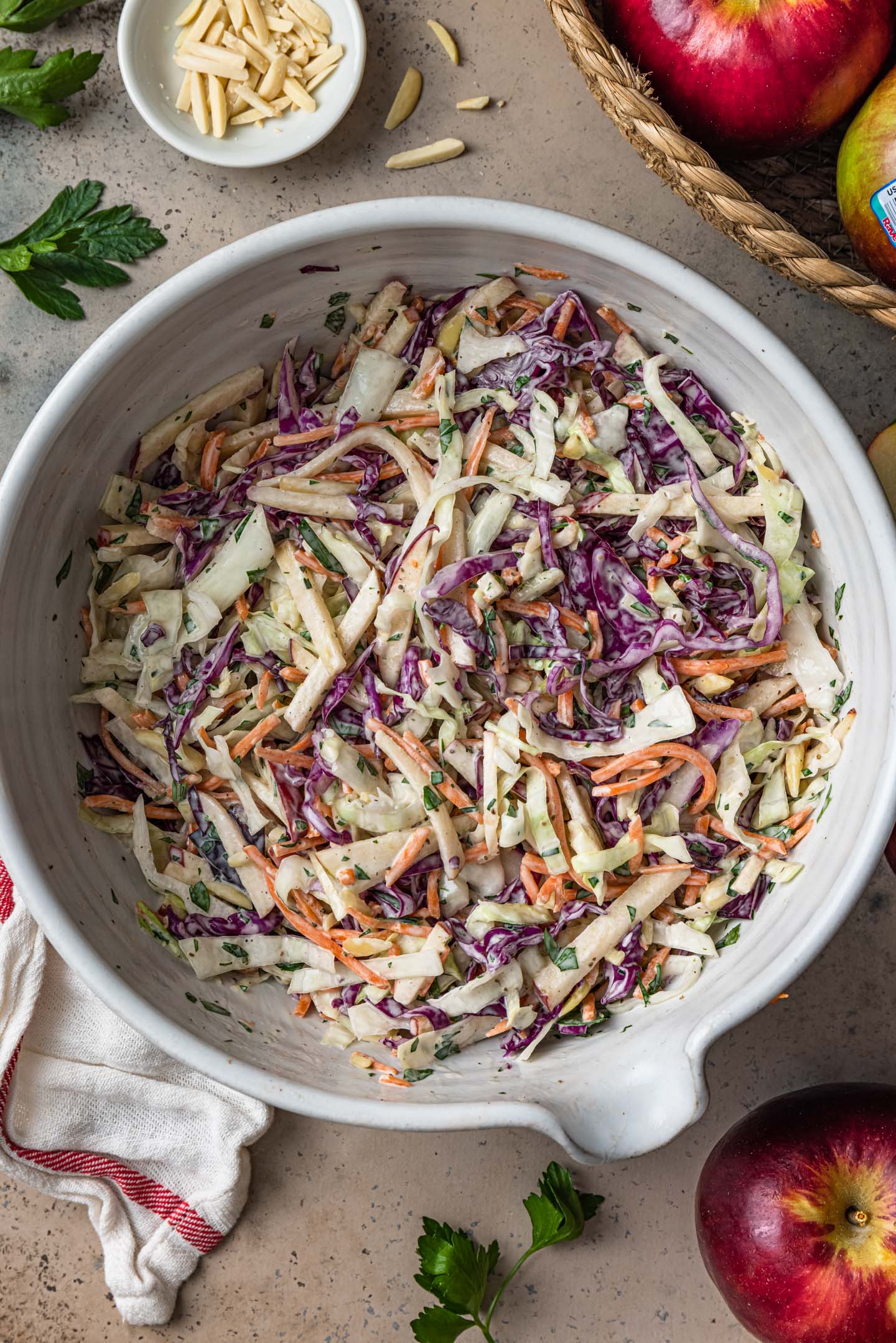 Apple Slaw Recipe - Olivia's Cuisine