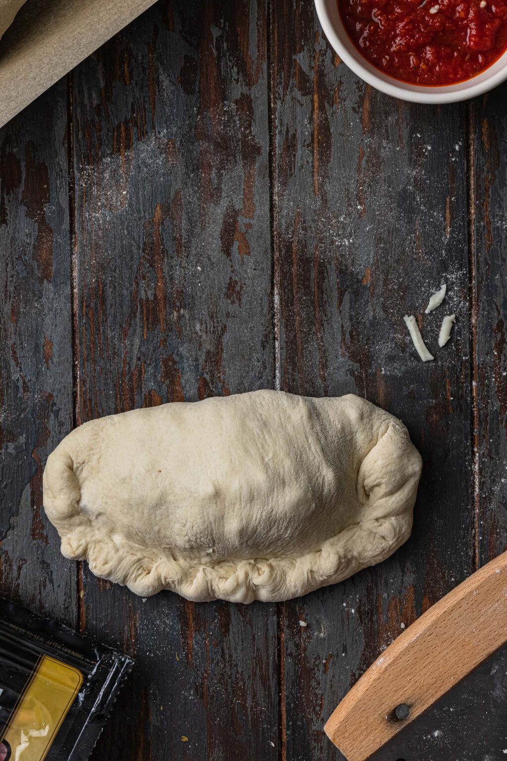 Ham and Cheese Calzone Recipe - Olivia's Cuisine