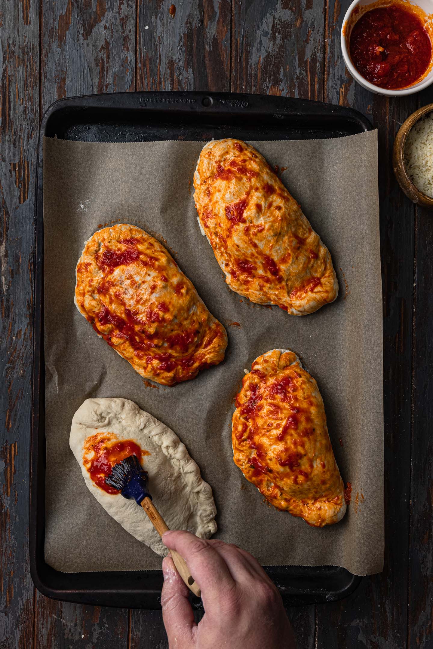 Ham and Cheese Calzone Recipe - Olivia's Cuisine