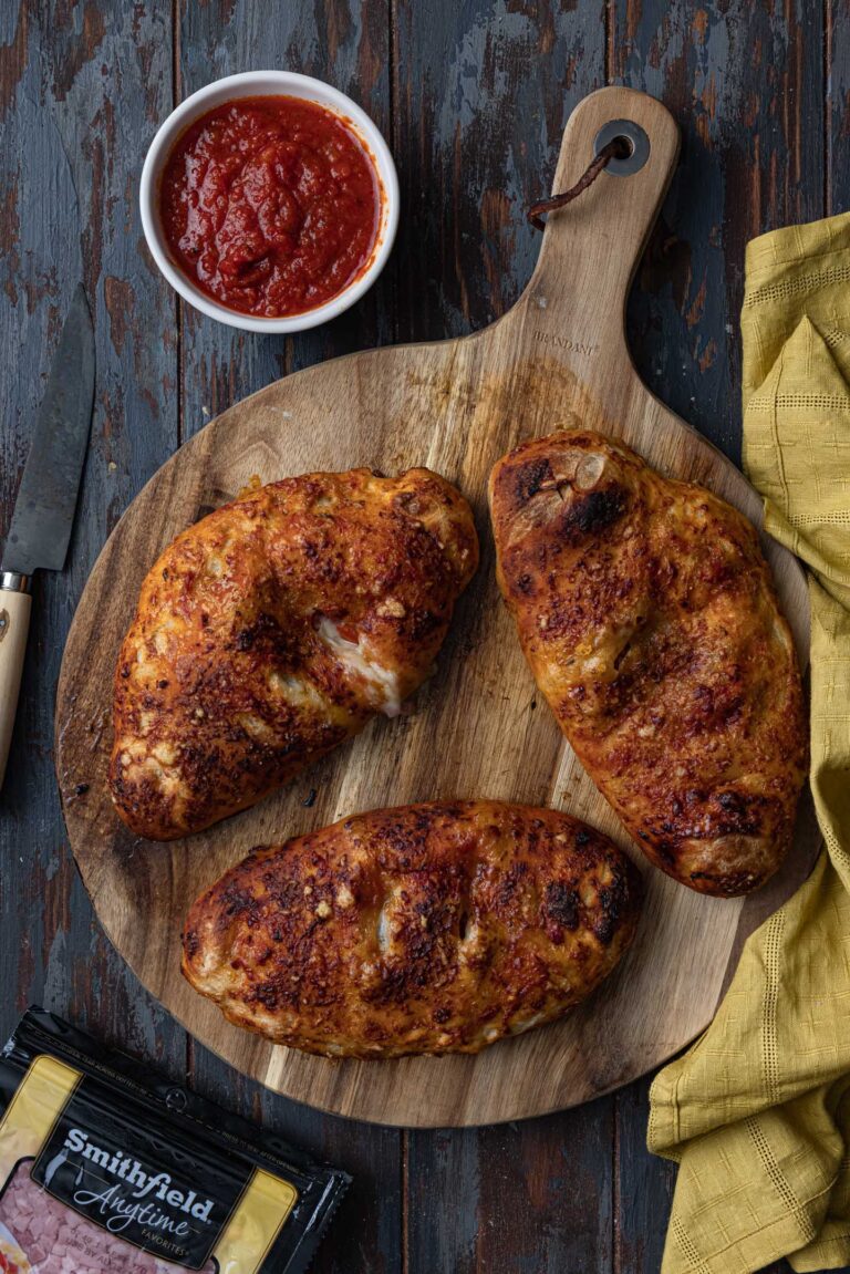 Ham and Cheese Calzone Recipe - Olivia's Cuisine