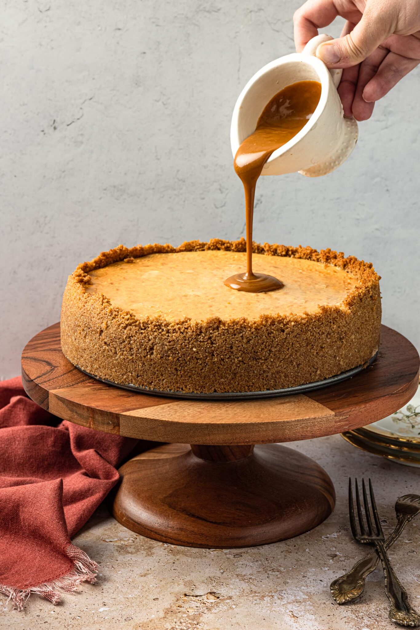 Dulce de Leche Cheesecake (Simply to die for!) - Olivia's Cuisine