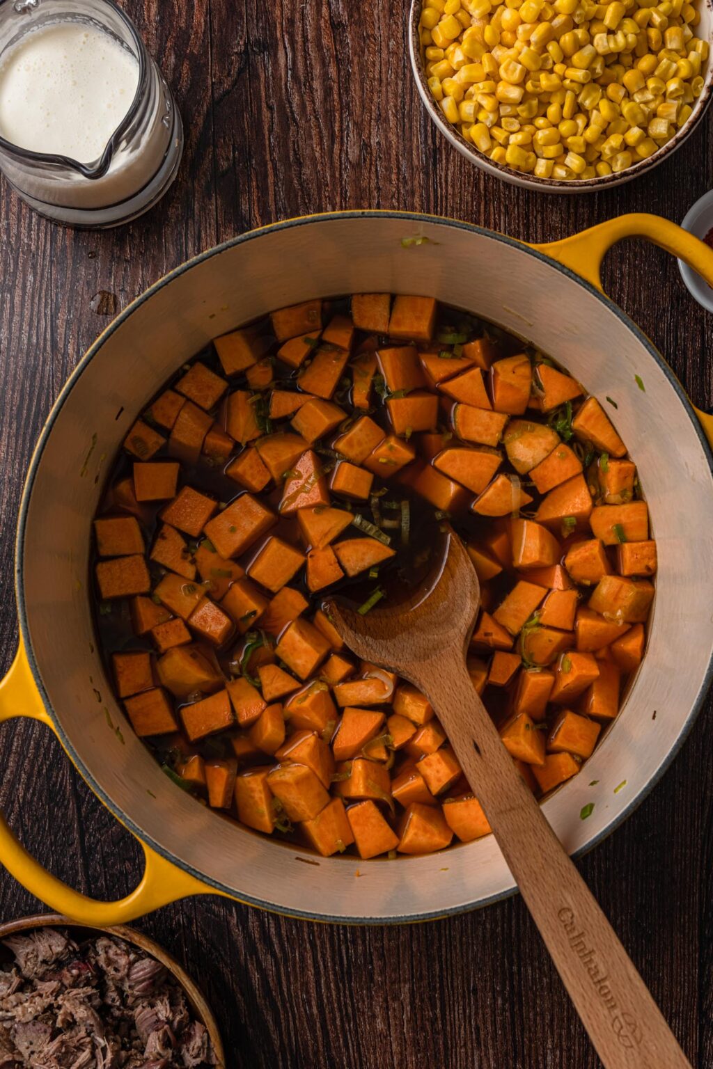 Sweet Potato Chowder with Brisket - Olivia's Cuisine