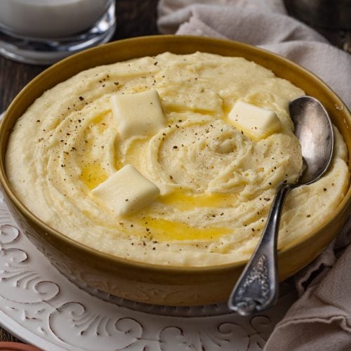 Smoked Gouda Cheesy Mashed Potatoes - Olivia's Cuisine