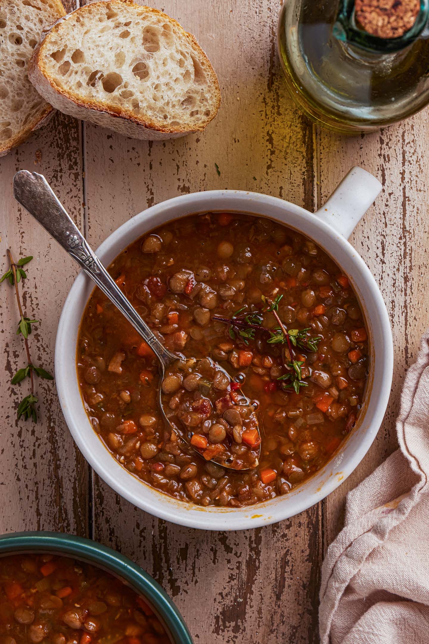 French Lentil Soup Recipe - Olivia's Cuisine